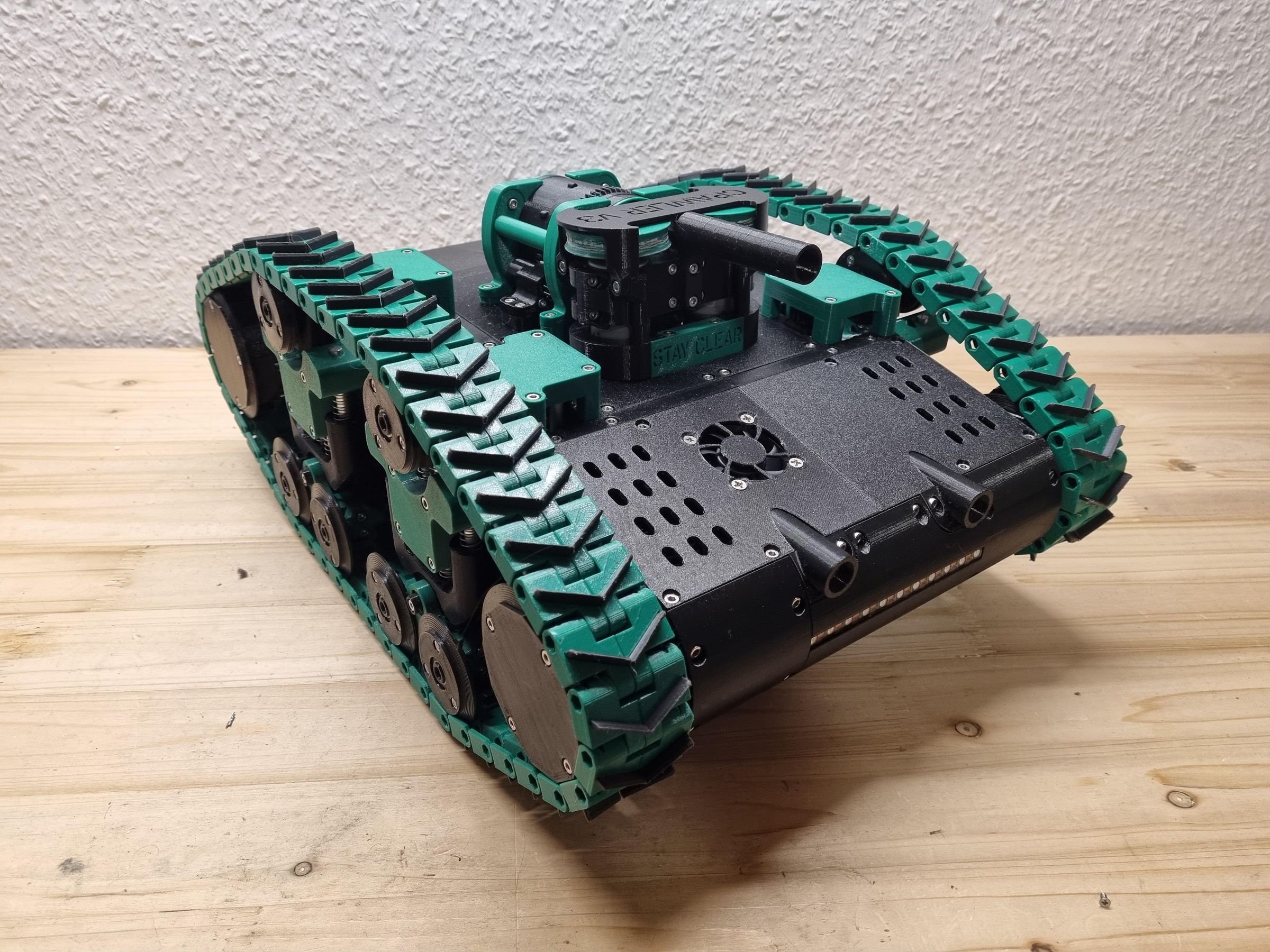 3D Printed DIY Remote Controlled Tank With Operational Gun : 10 Steps ...