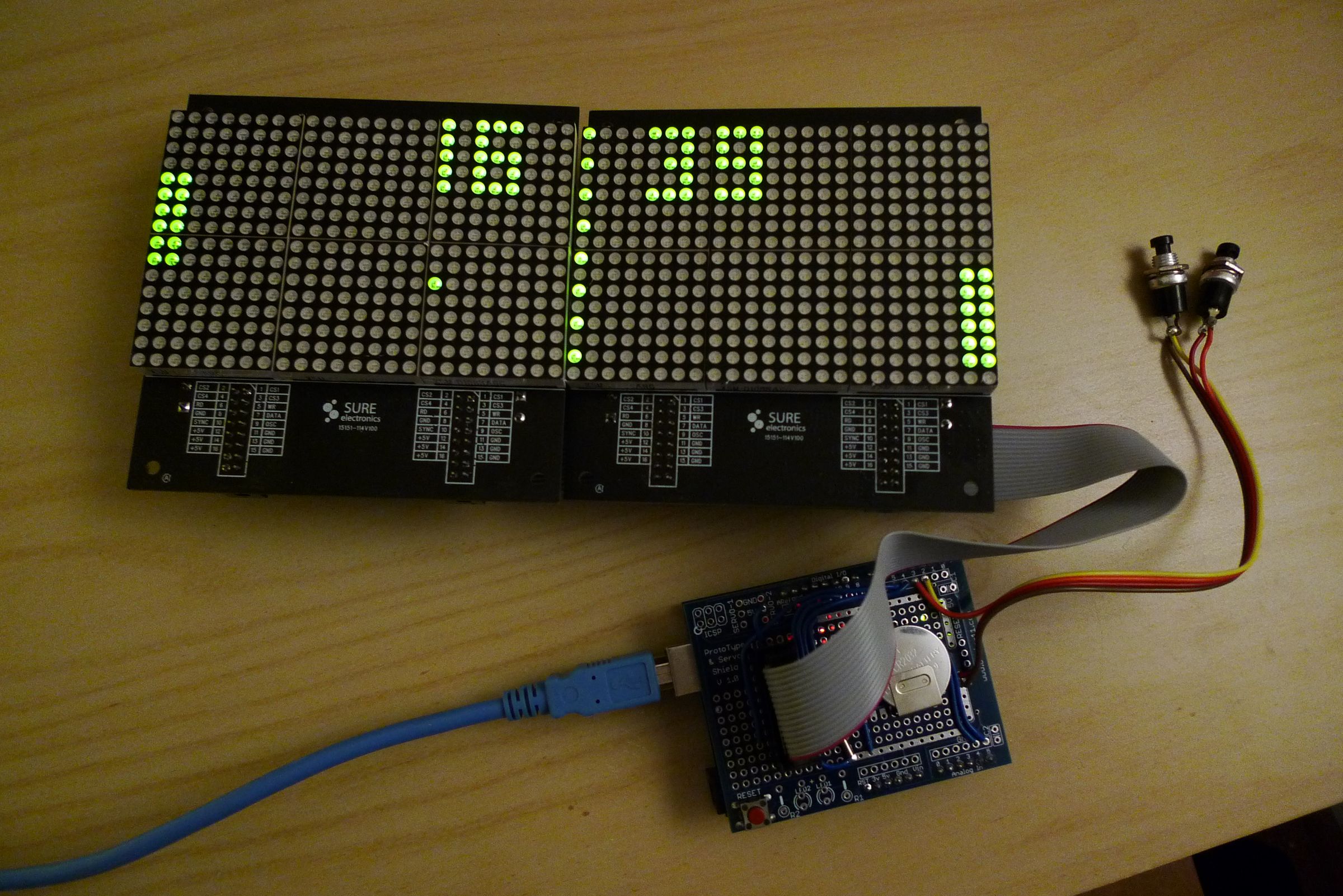 Pong Clock : 9 Steps (with Pictures) - Instructables