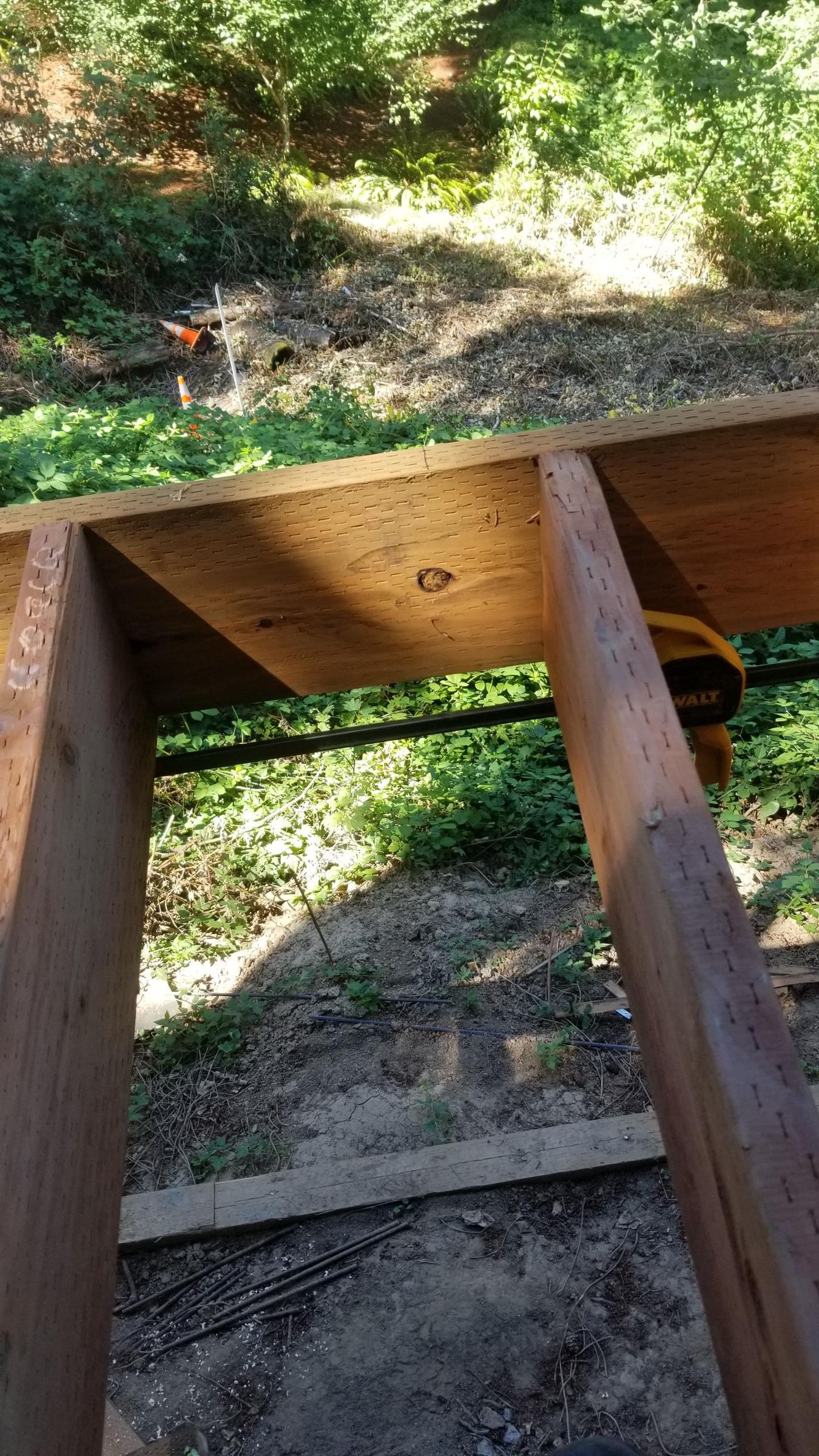 How to Attach Railing Posts to a Deck Frame : 10 Steps (with Pictures ...