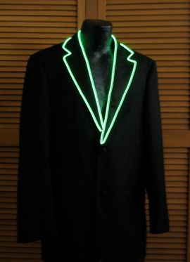 How to Add EL Wire to a Coat or Other Garment : 10 Steps (with Pictures ...