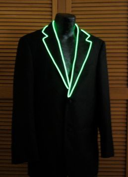 How to Add EL Wire to a Coat or Other Garment : 10 Steps (with Pictures ...