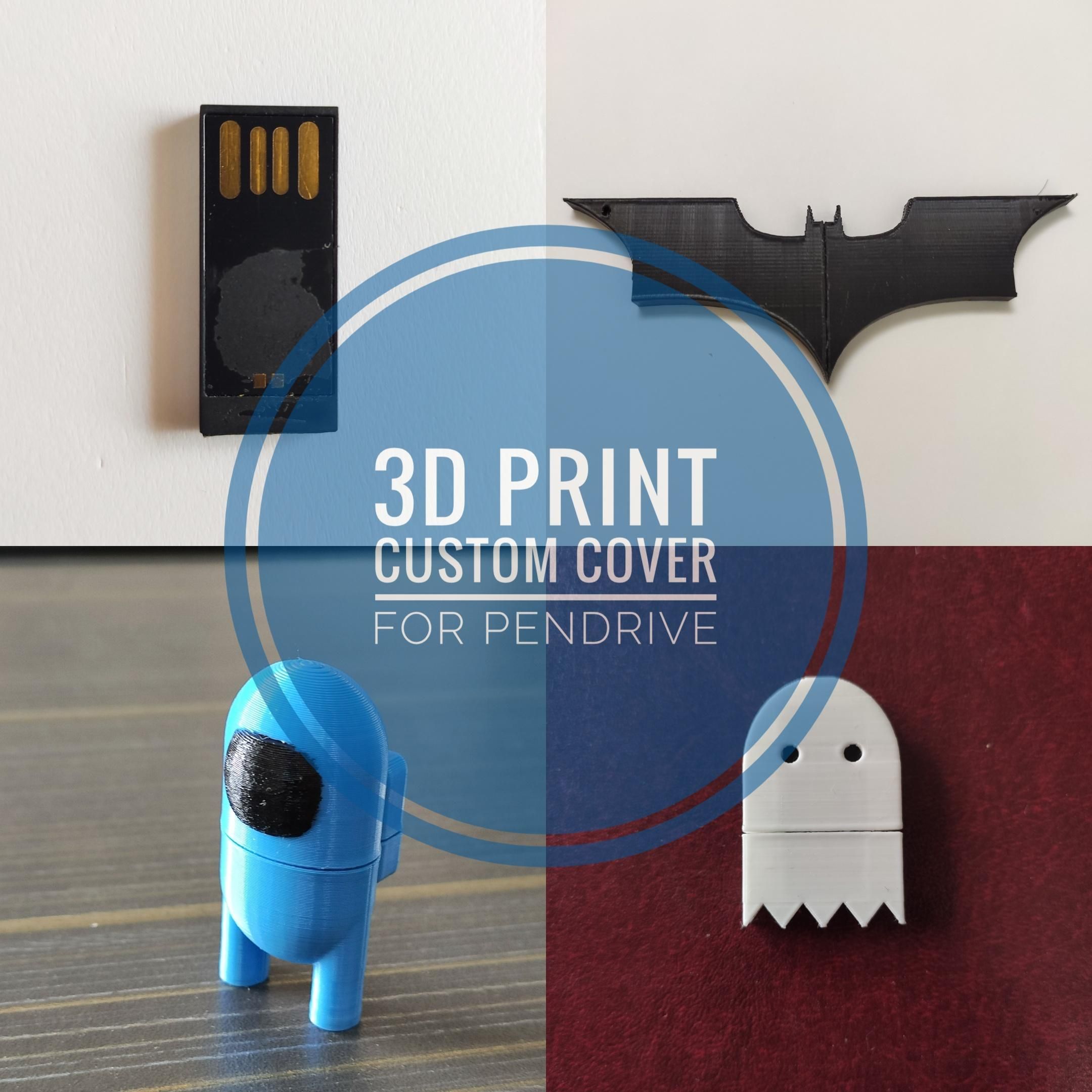 3d Print Custom Covers for Pendrive : 6 Steps (with Pictures ...