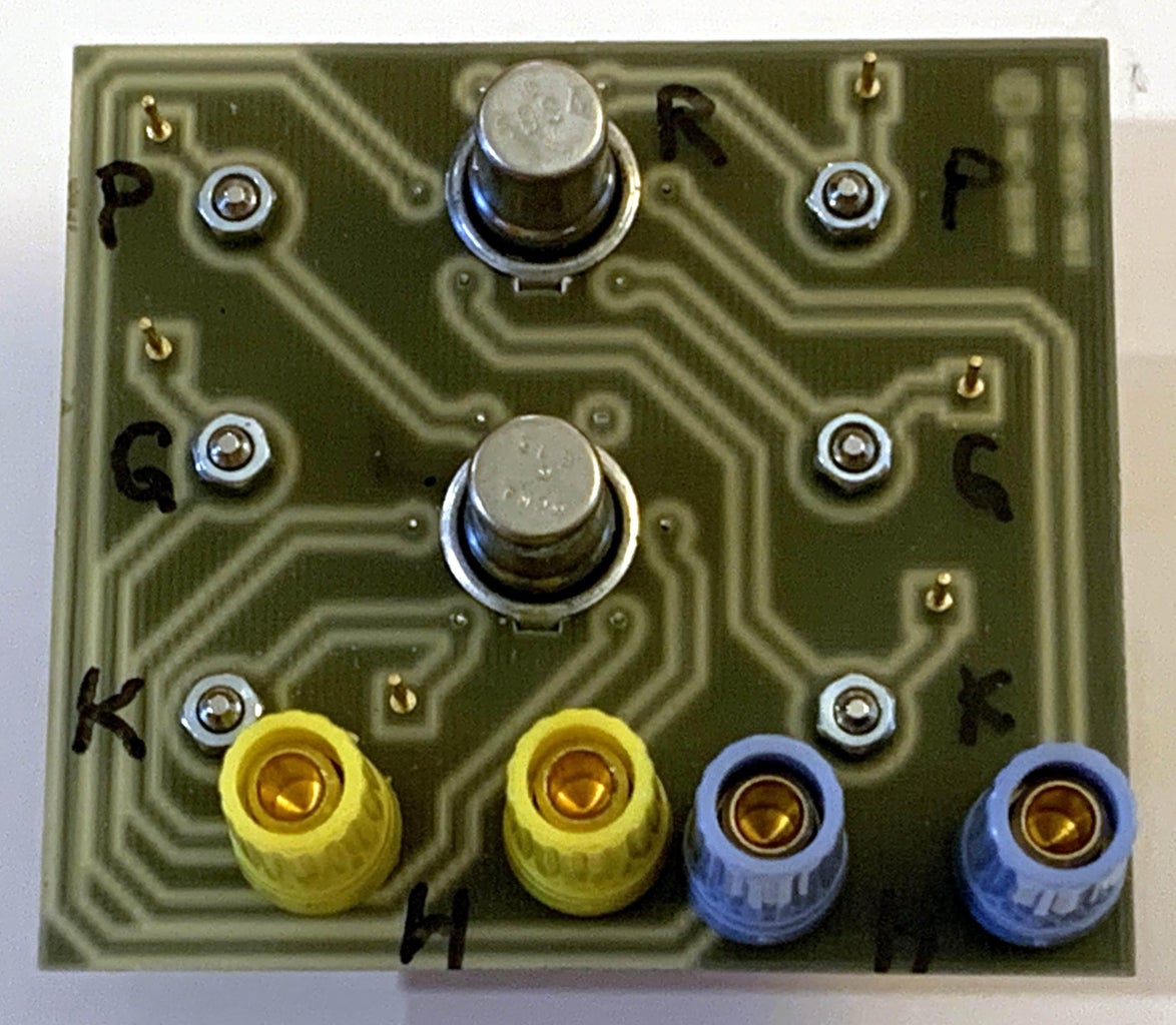 Tektronix 577 Curve Tracer Adapter For Nuvistors And 7 Pin Triode Pentode Tubes 4 Steps