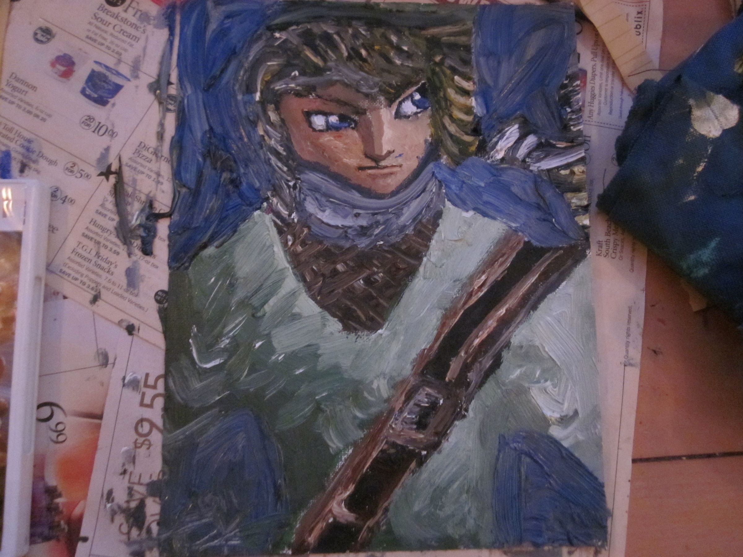 Link Oil Painting - Instructables