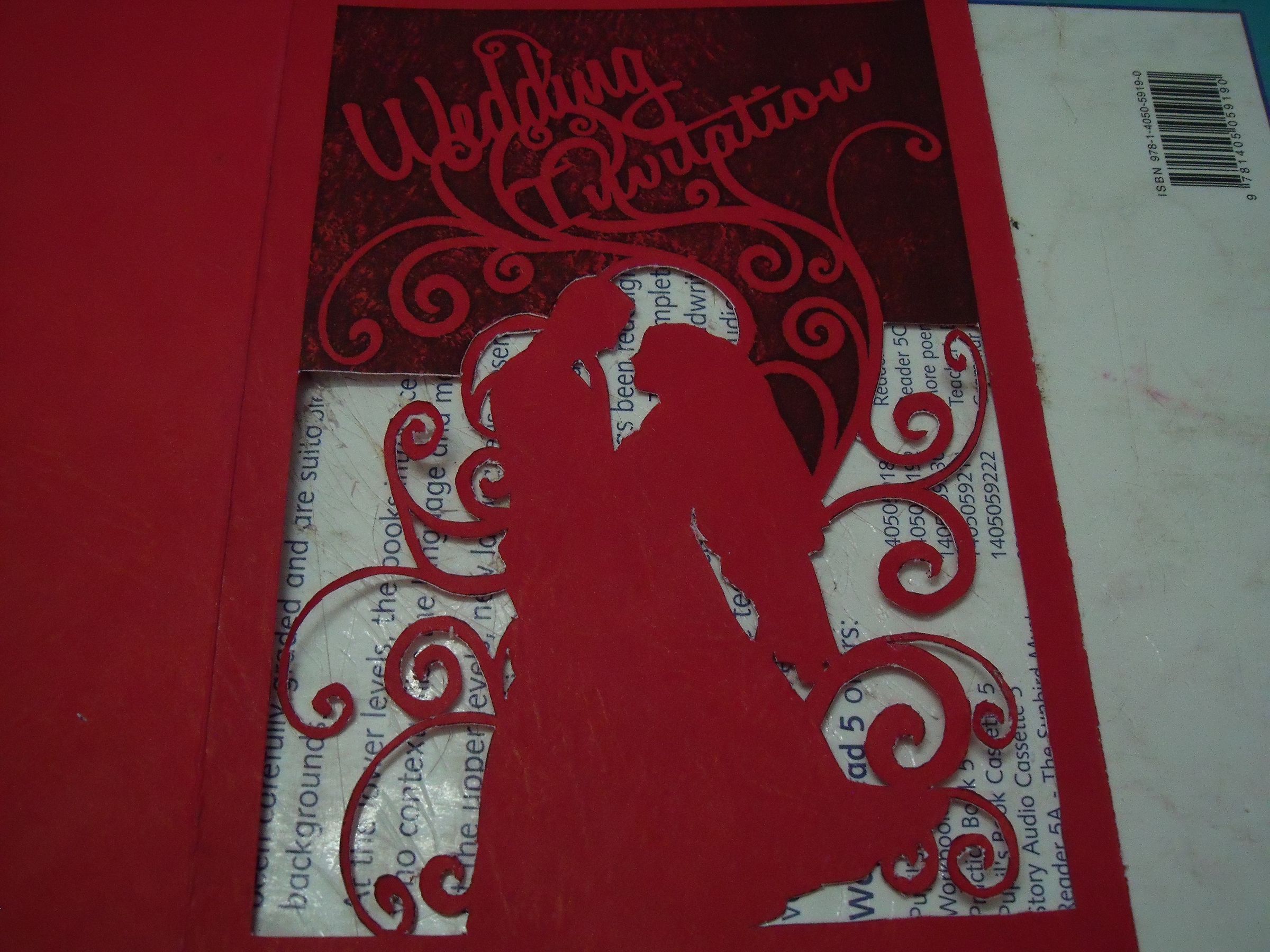 Cut Out Wedding Invitation (ready to Cut Template) : 5 Steps (with ...