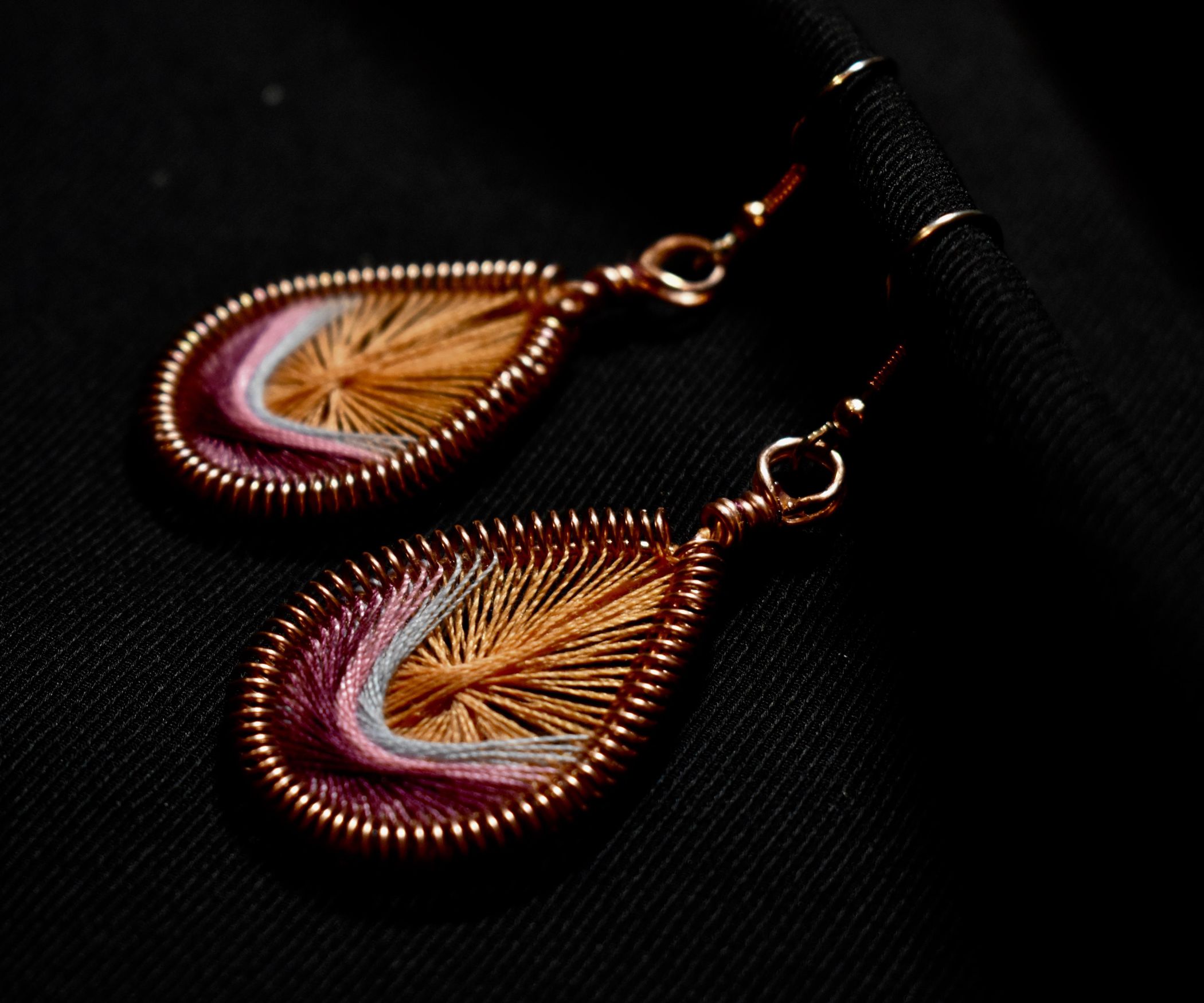 Thread Earrings : 11 Steps (with Pictures) - Instructables
