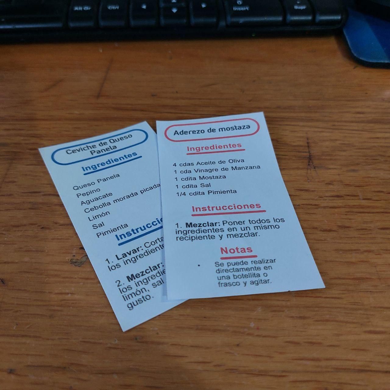 Making My Own Recipe Cards : 5 Steps (with Pictures) - Instructables