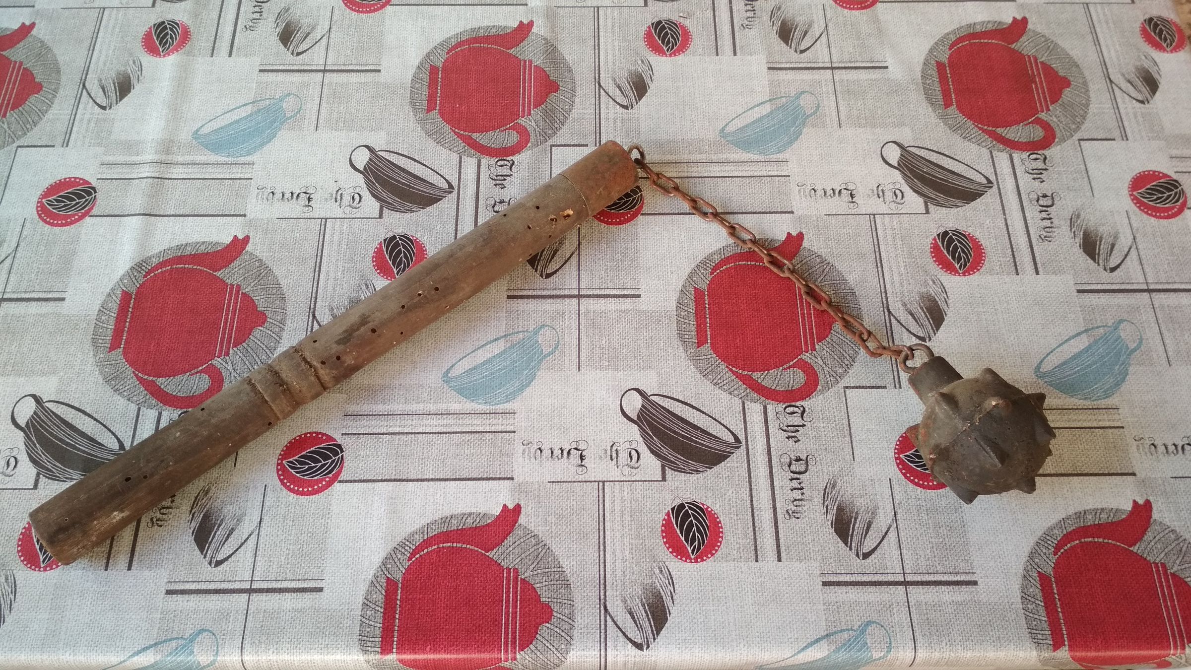 Restoring an Old Flail (Medieval Weapon) : 4 Steps (with Pictures ...