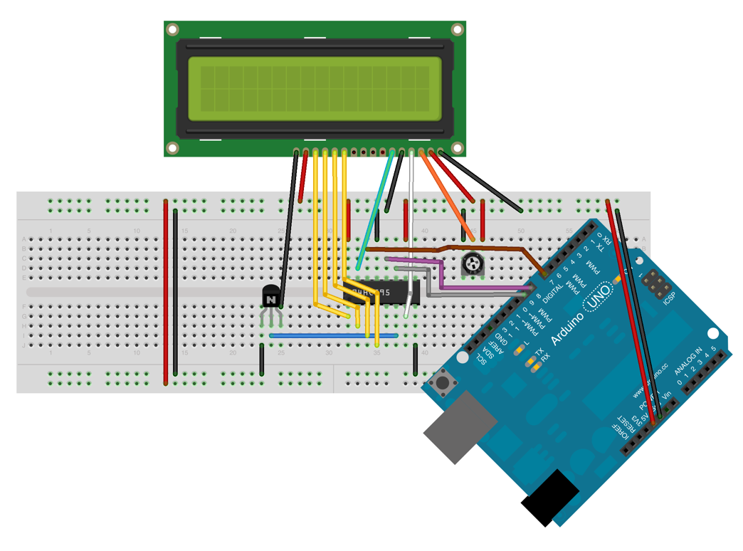 Hookup an LCD to an Arduino in 6 Seconds With 3, Not 6 Pins : 6 Steps ...
