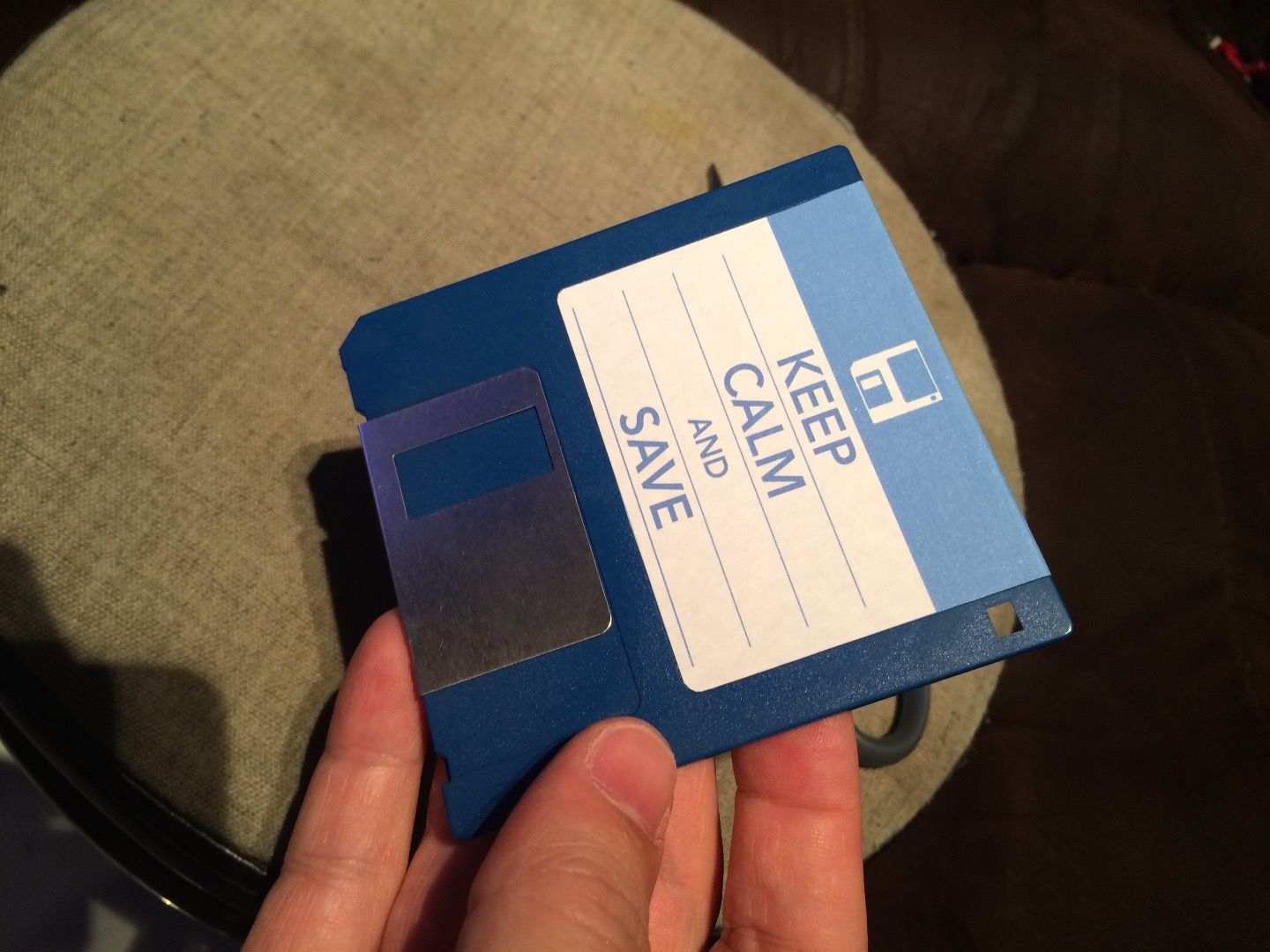 Floppy Disk Decoration - Keep Calm and Save : 5 Steps (with Pictures ...