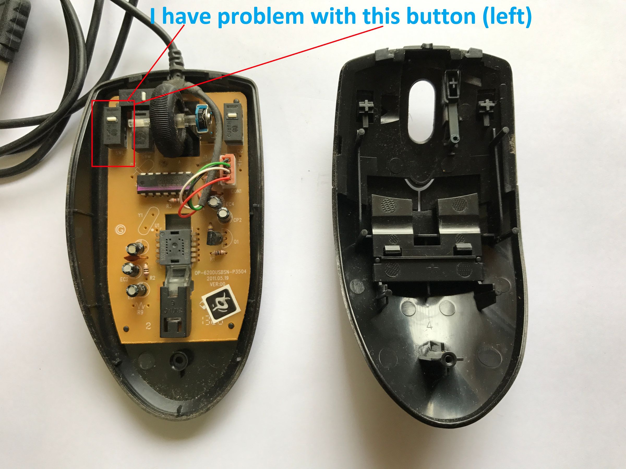 Fixing Mouse Click Problems (Left, Right and Double Click) : 5 Steps (with Pictures) - Instructables