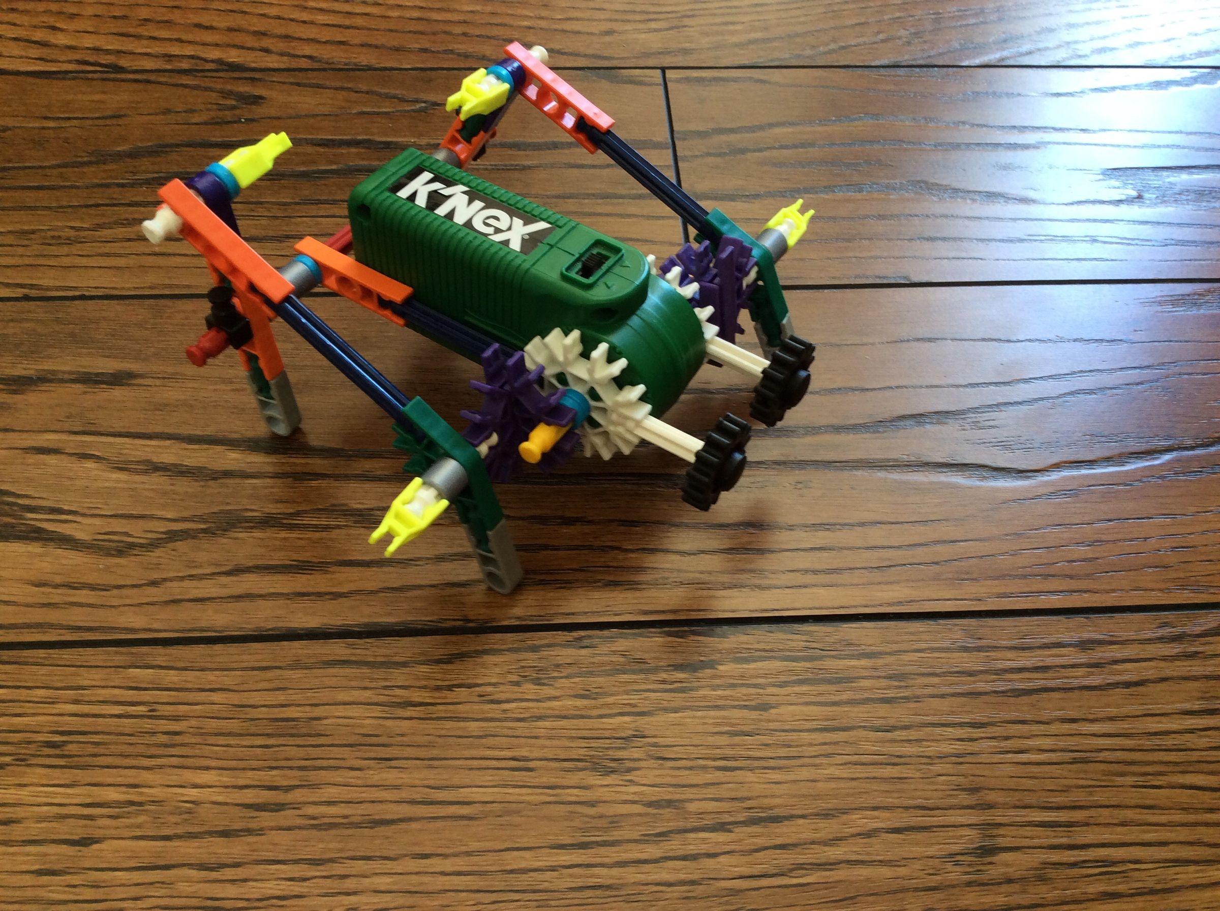 Mini Knex 4 Legged Walking Robot : 7 Steps (with Pictures) - Instructables