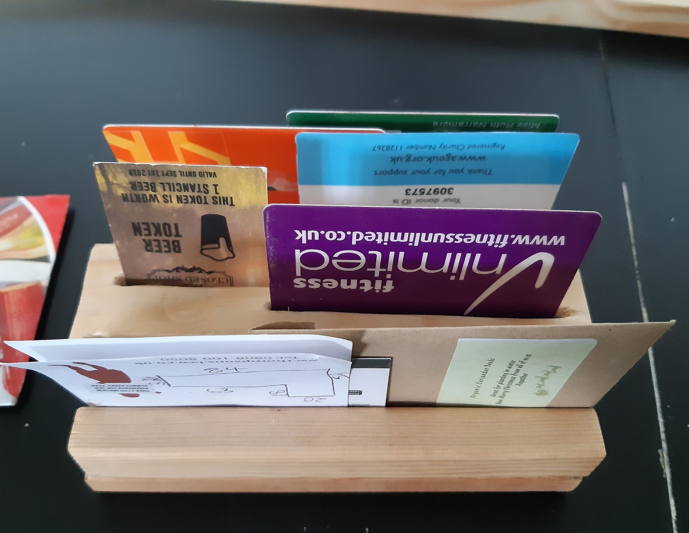 Upcycled Wood Card Holder : 3 Steps - Instructables