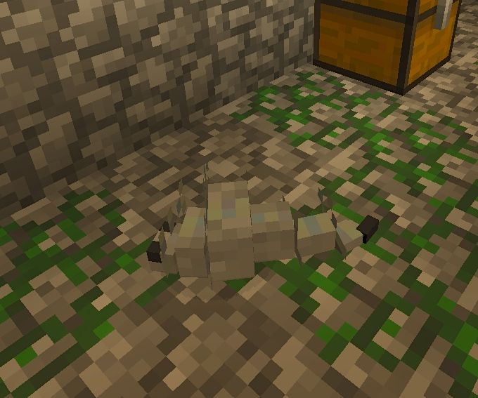 Minecraft Silverfish Face