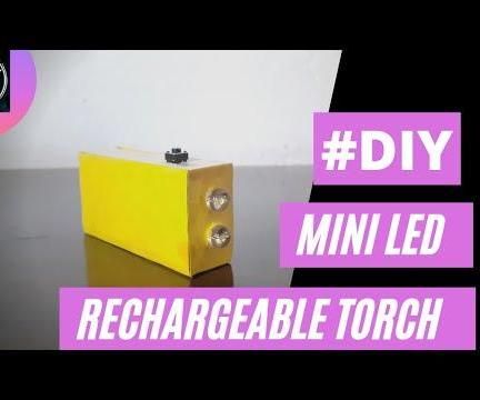 Mini Rechargeable Torch : 3 Steps - Instructables