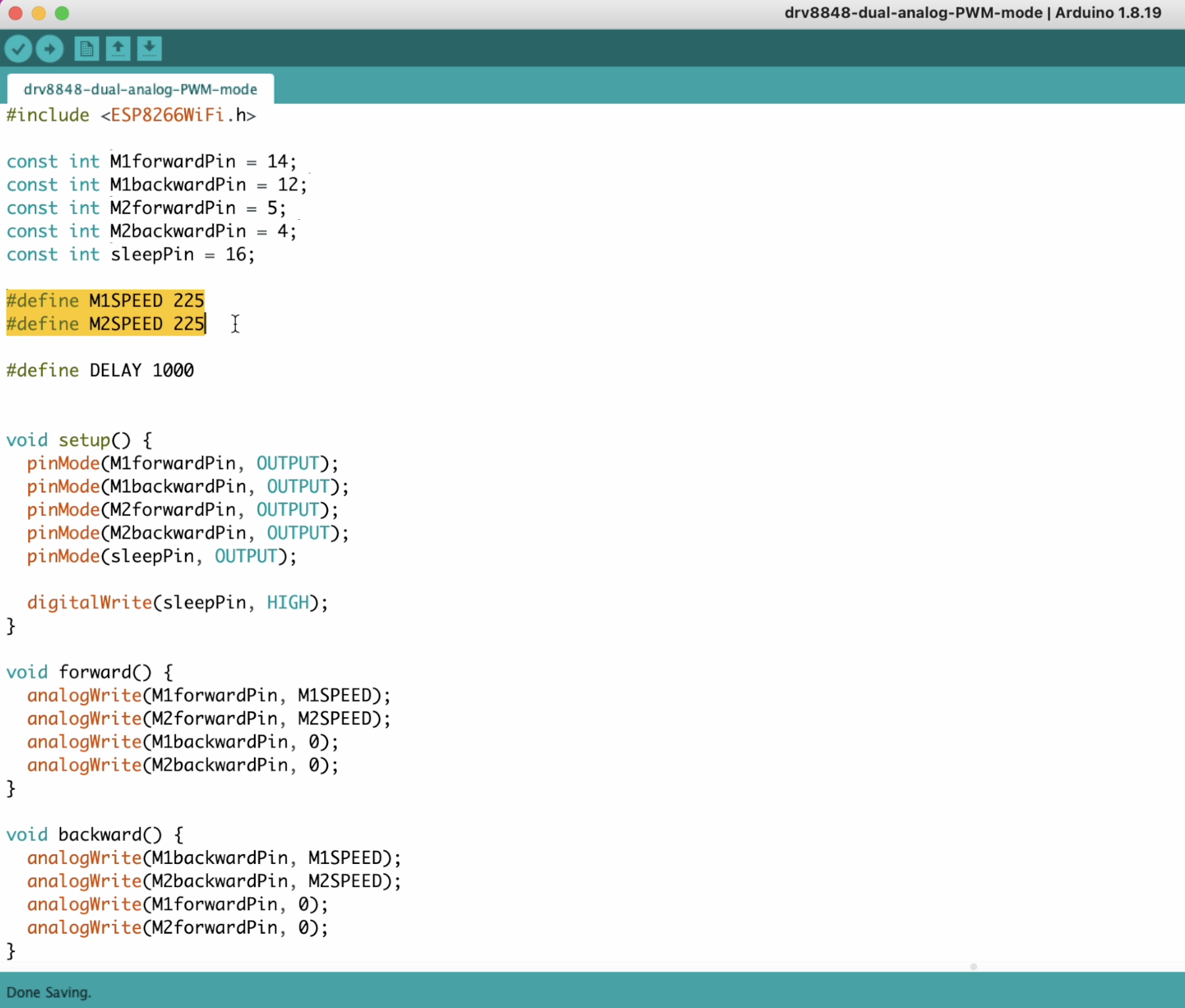 Line Following - Obstacle Avoiding - Drawing Robot (ESP8266 Dual DC ...