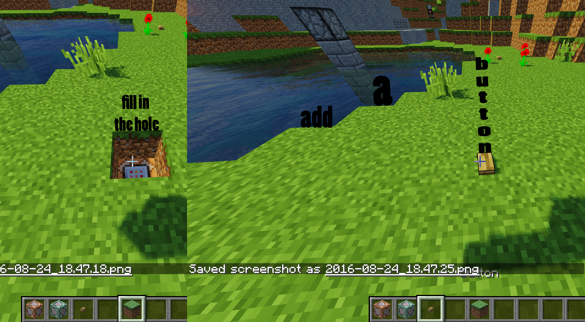 Minecraft Remote Control Fountain : 4 Steps - Instructables
