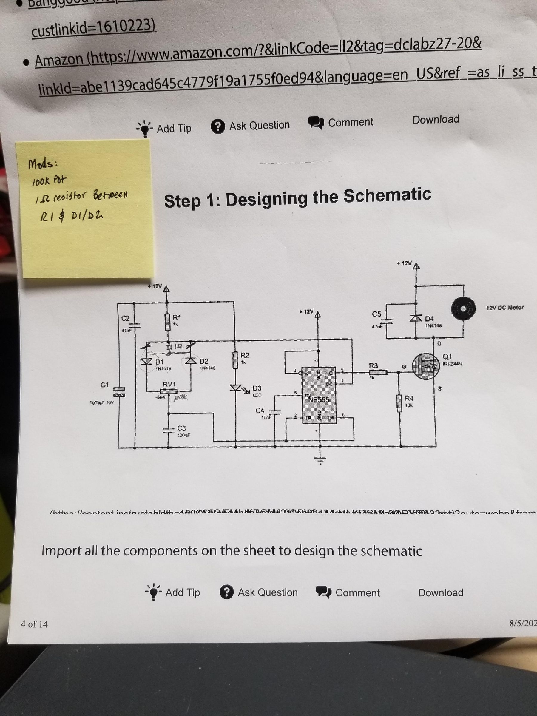 Designing a Speed Controller for DC Motor : 9 Steps - Instructables