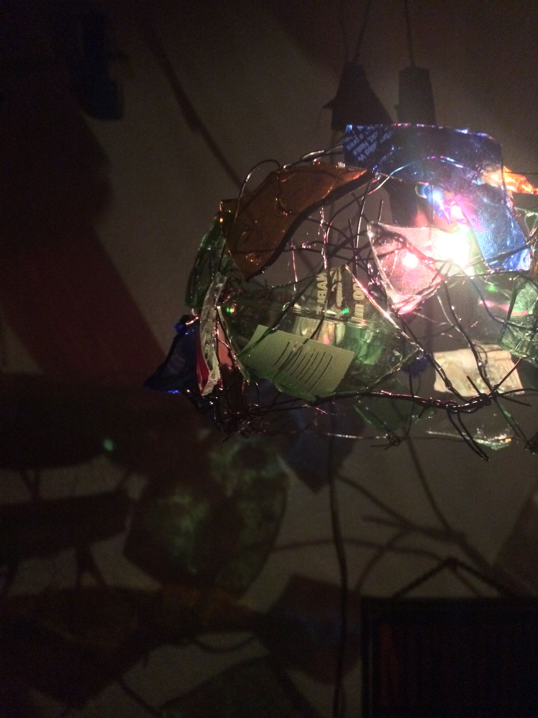 USB Powered Glass Shard Lamp : 9 Steps - Instructables