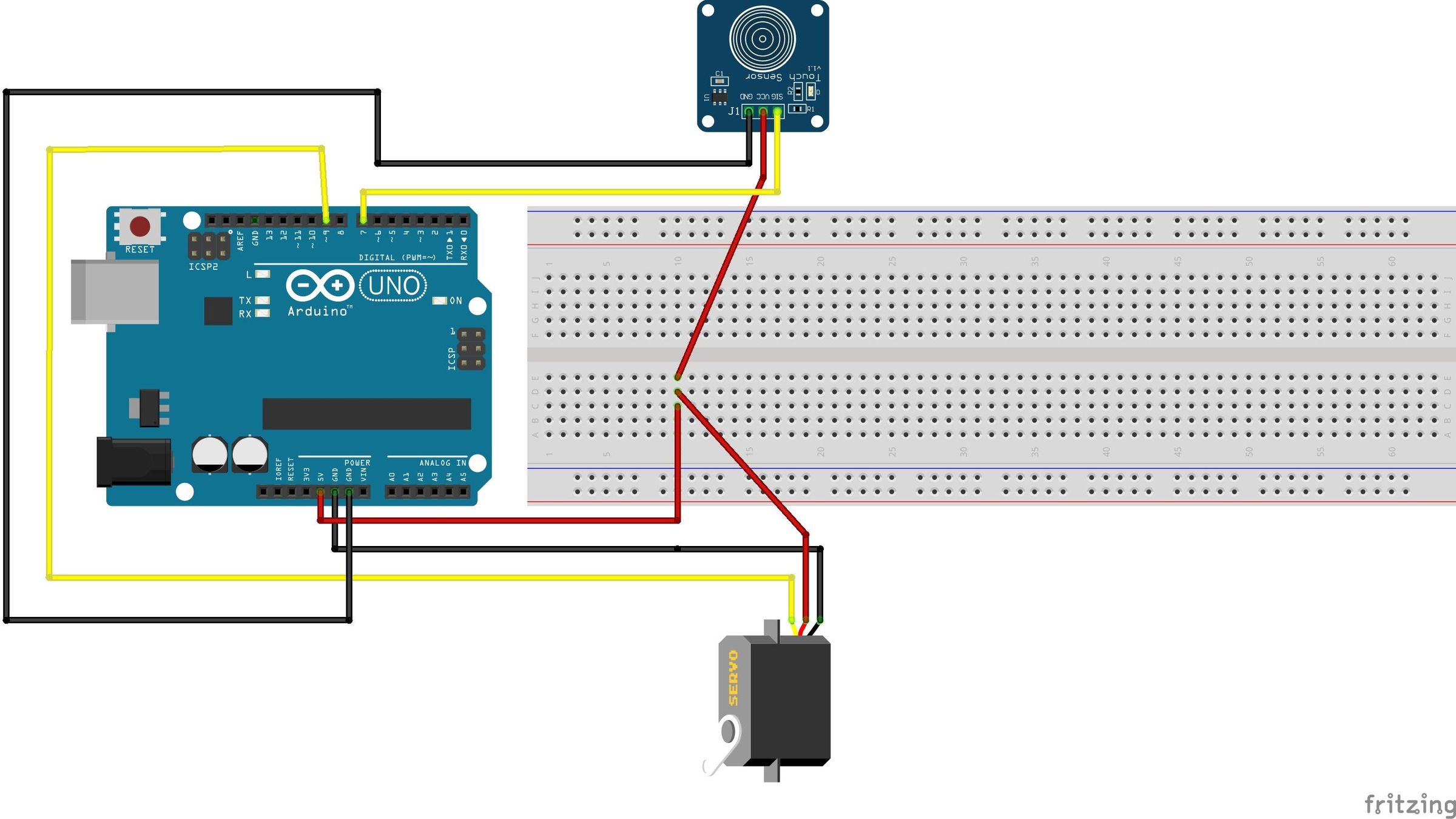 Digitact - the Touch-responsive Finger. : 6 Steps - Instructables