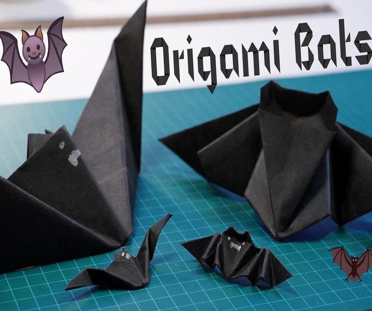 How to Make a Origami Bats : 7 Steps (with Pictures) - Instructables