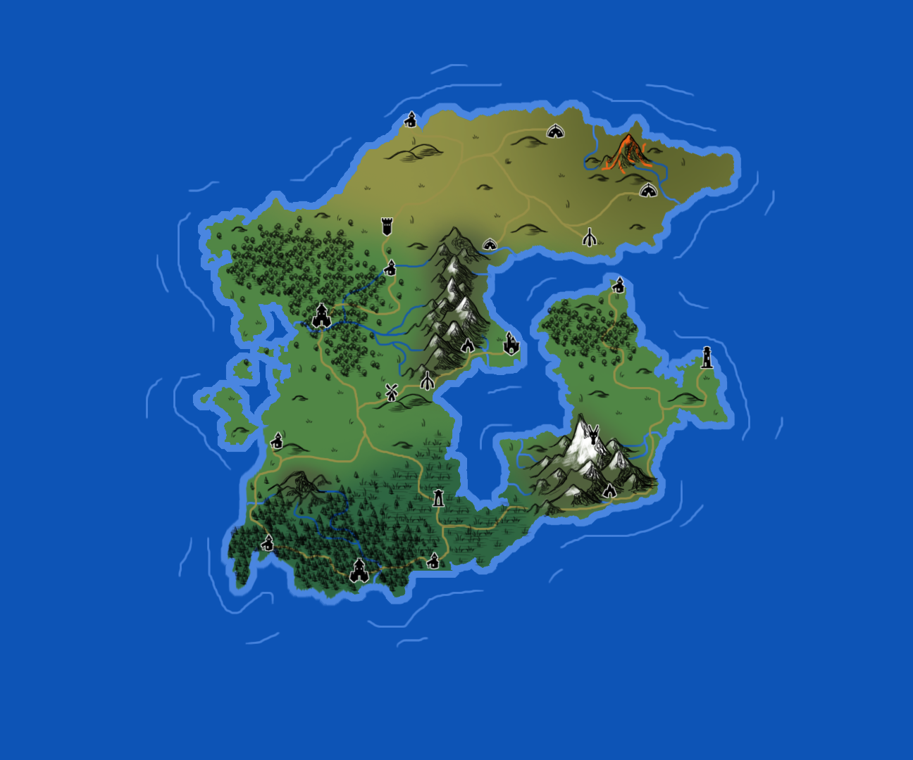 How to Make a Fantasy Map in Photoshop : 36 Steps (with Pictures ...