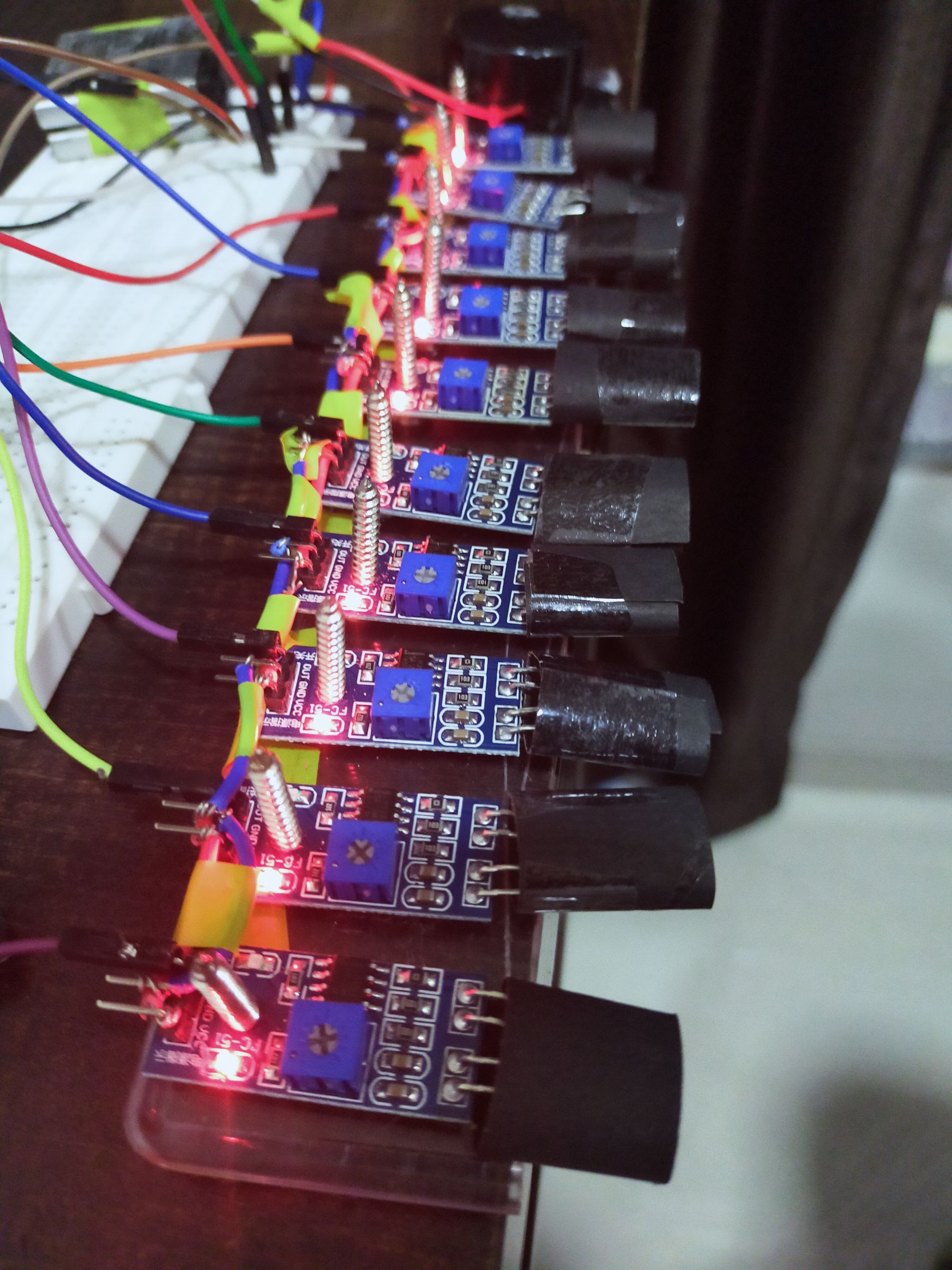 Air Piano Using IR Proximity Sensor and Arduino Uno Atmega 328 : 6 ...