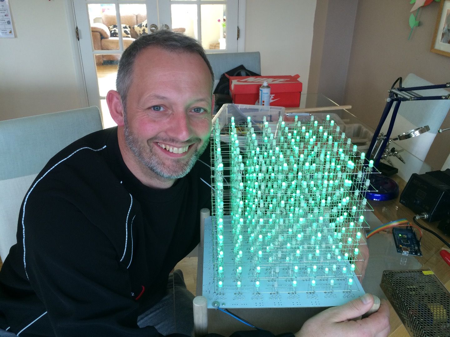 Arduino Mega 8x8x8 RGB LED Cube : 11 Steps (with Pictures) - Instructables