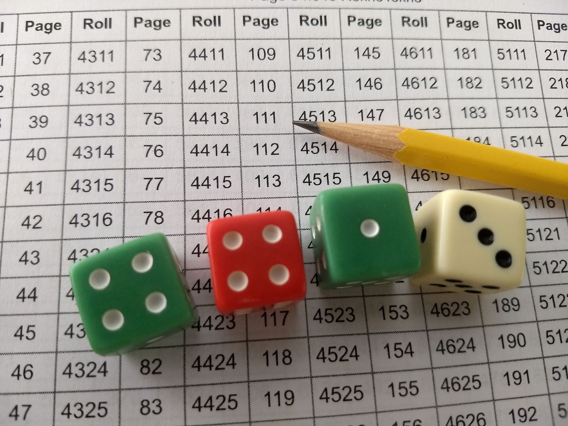 Diceware With a Book : 3 Steps - Instructables