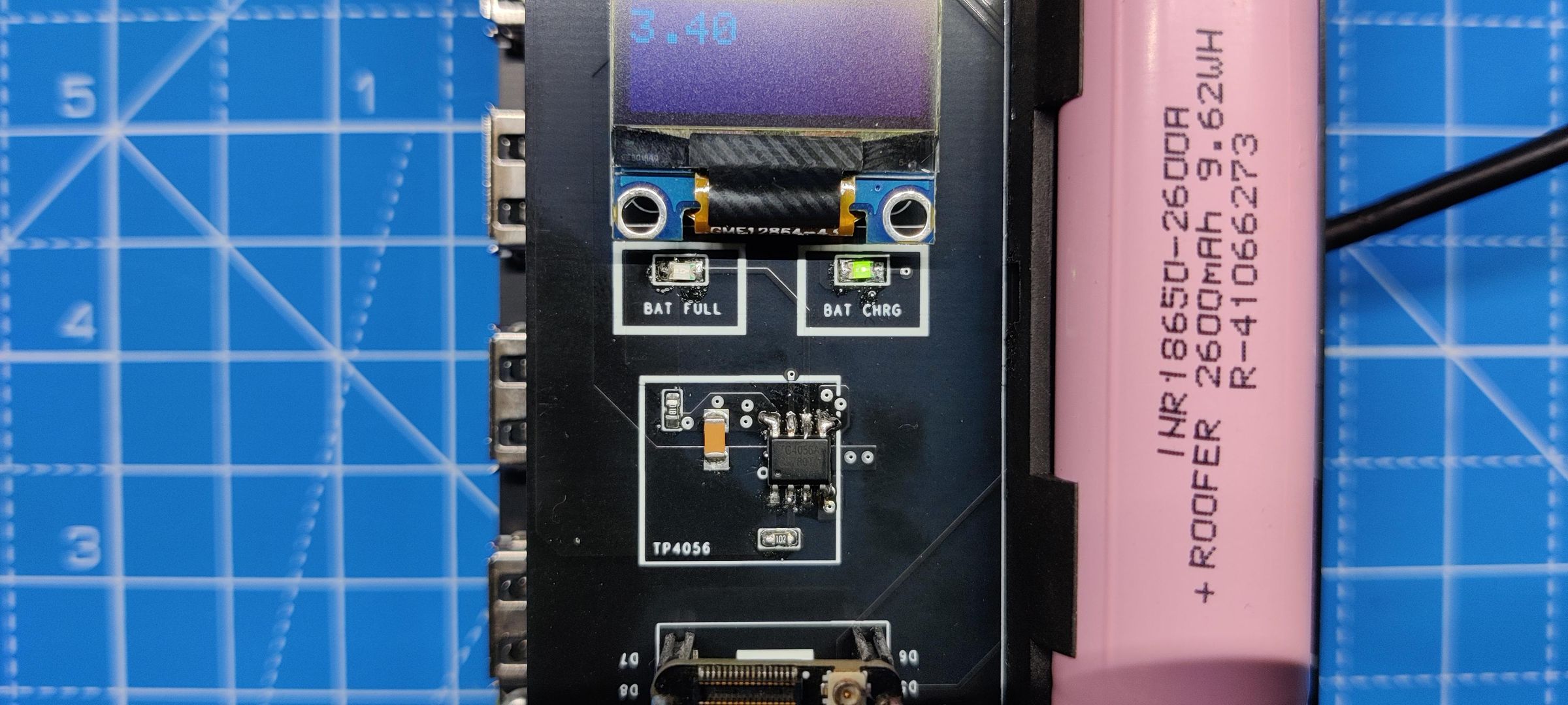 Li-ion Cell Charger With TP4056 and XIAO ESP32S3 : 9 Steps - Instructables