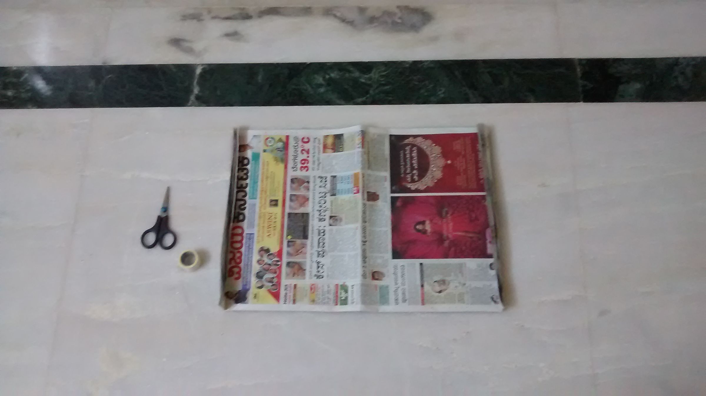 Eco Friendly Paper / Newspaper Dustbin : 7 Steps - Instructables