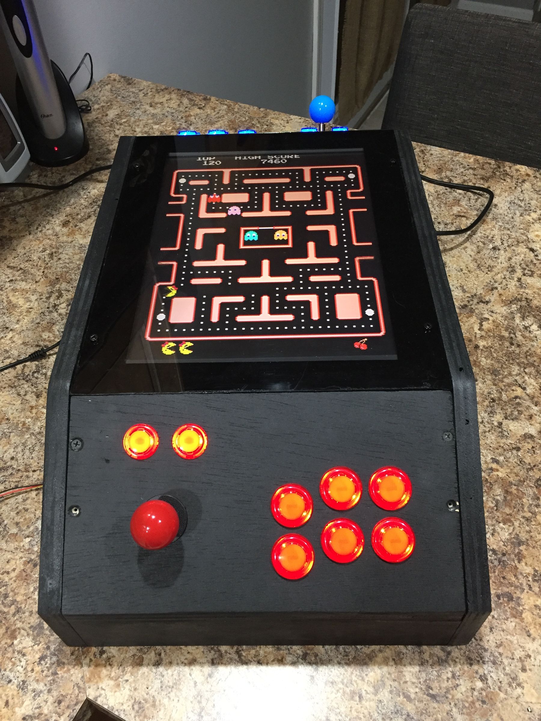 Table Top Cocktail Multicade Pacman : 10 Steps (with Pictures ...