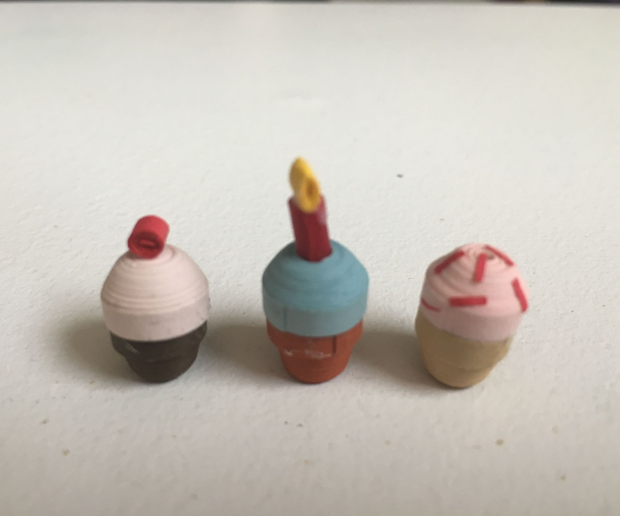 Mini 3D Quilled Cupcakes : 4 Steps (with Pictures) - Instructables