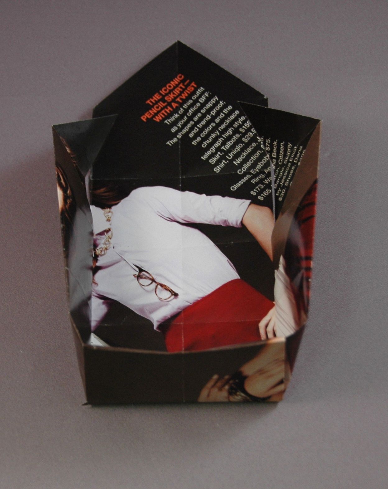 No-Cost Magazine Gift Wrap, Origami Box & Bow : 5 Steps (with Pictures ...