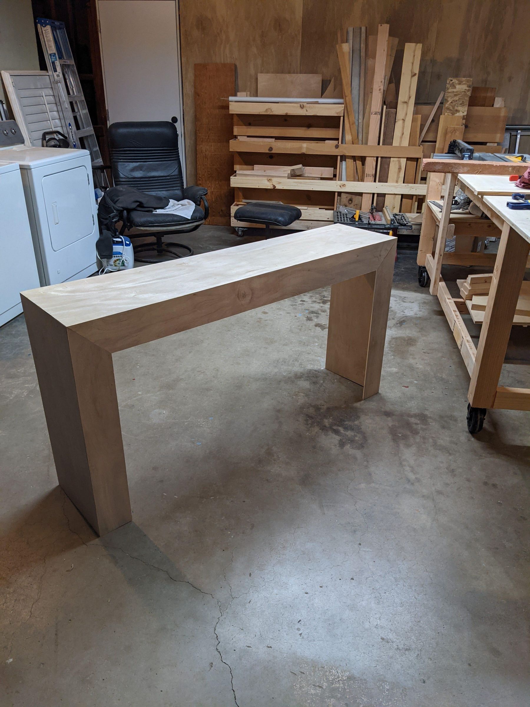 1 Plywood Sheet = 1 Console Table : 12 Steps (with Pictures ...