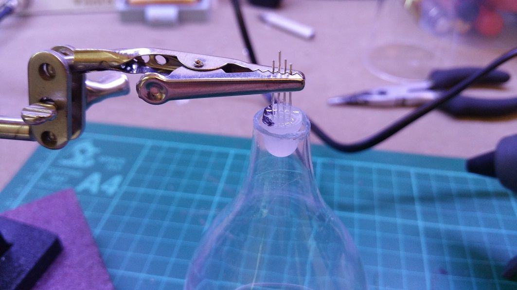 Upcycled Skip Dive Arduino Wine Glass LED Lamp : 6 Steps (with Pictures ...