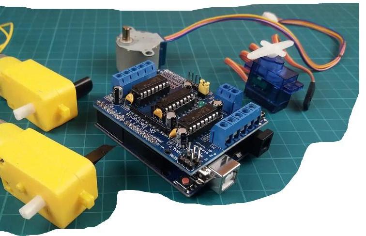How to Use the L293D Motor Driver Shield With Arduino : 5 Steps - Instructables
