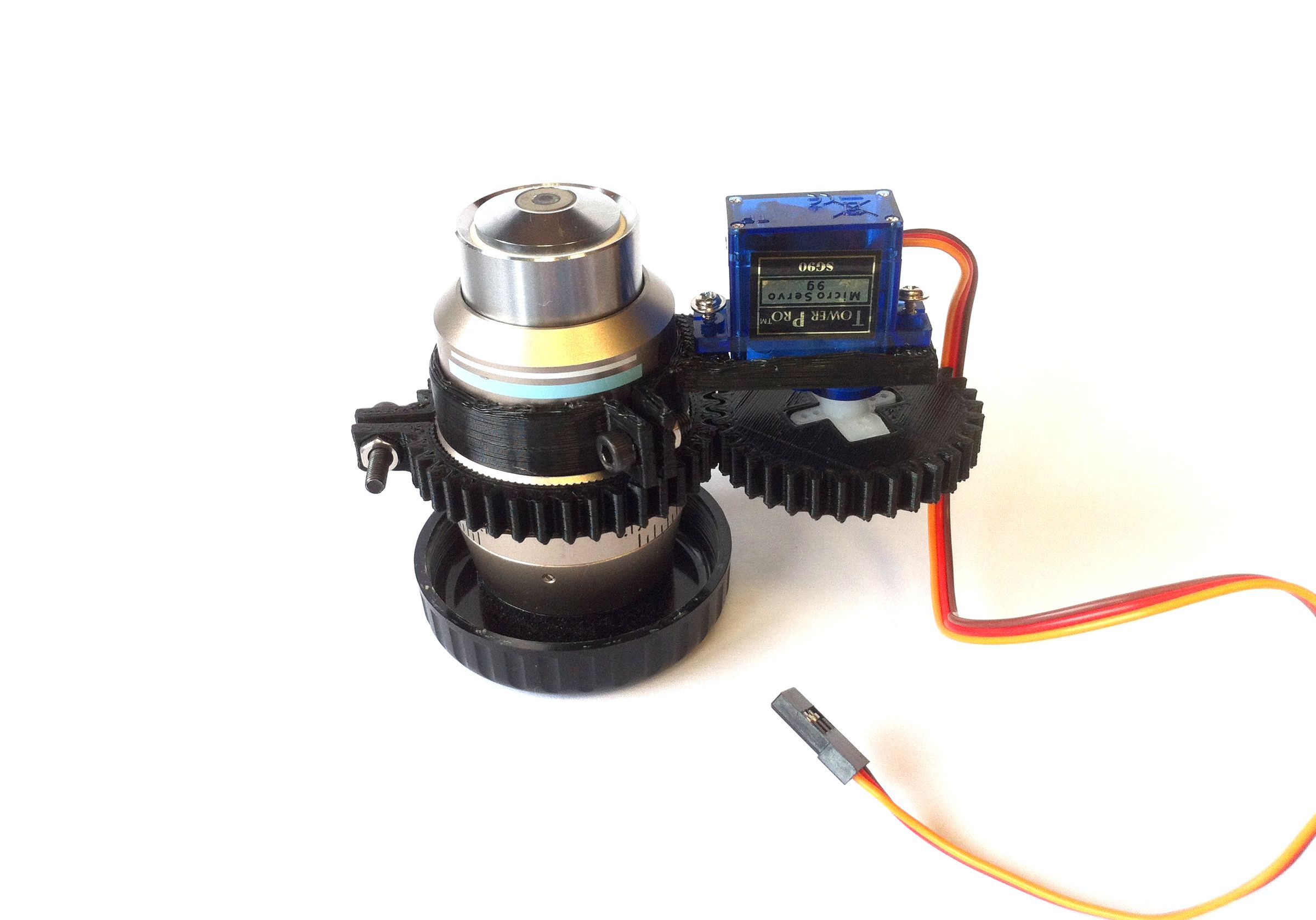 Motorized Correction Collar for Microscope Objective : 8 Steps (with ...