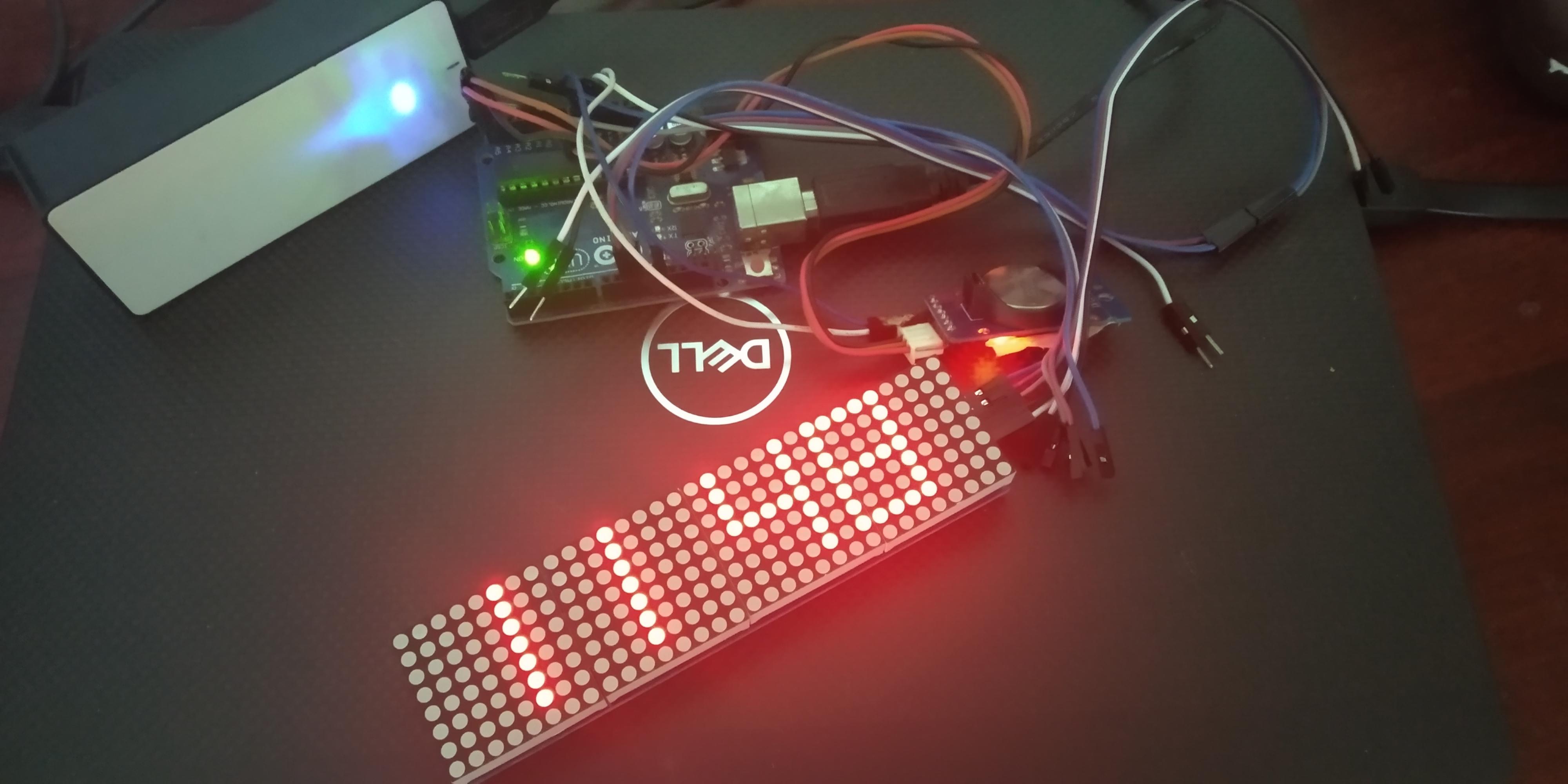 Arduino Matrix Clock : 6 Steps - Instructables