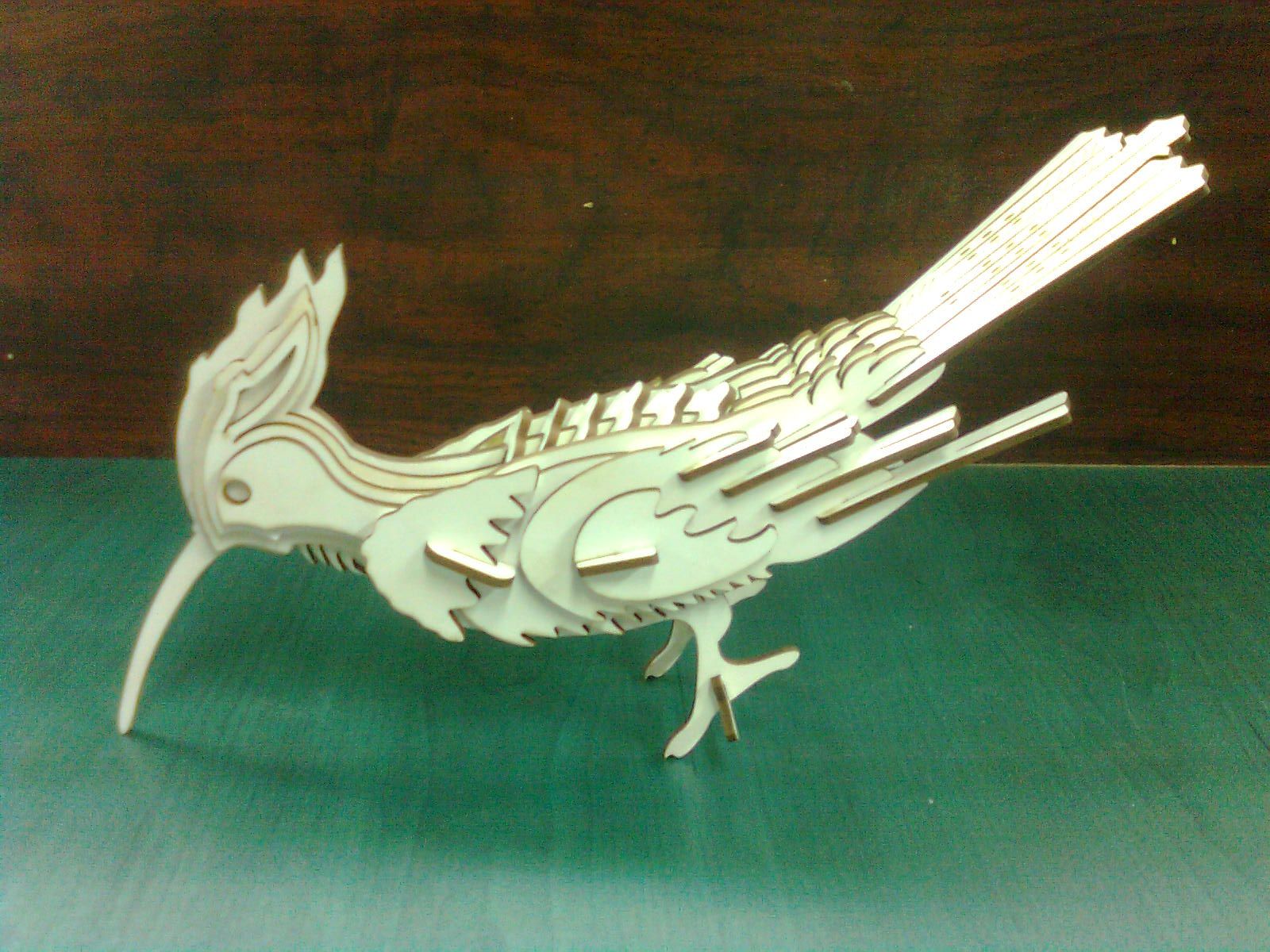 Cut a 3D Bird With Laser Cutter : 6 Steps - Instructables