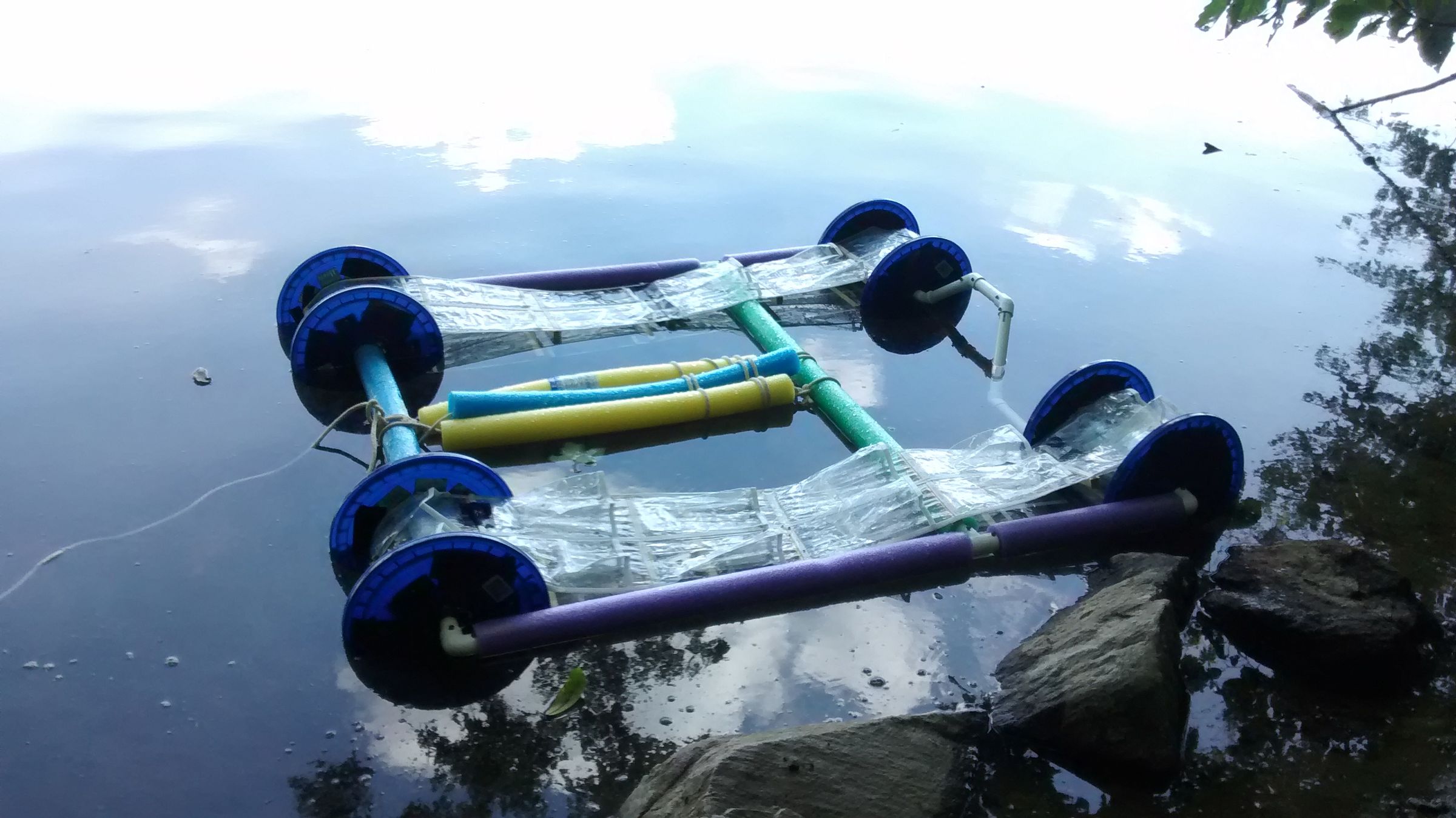Peddle Raft : 6 Steps (with Pictures) - Instructables