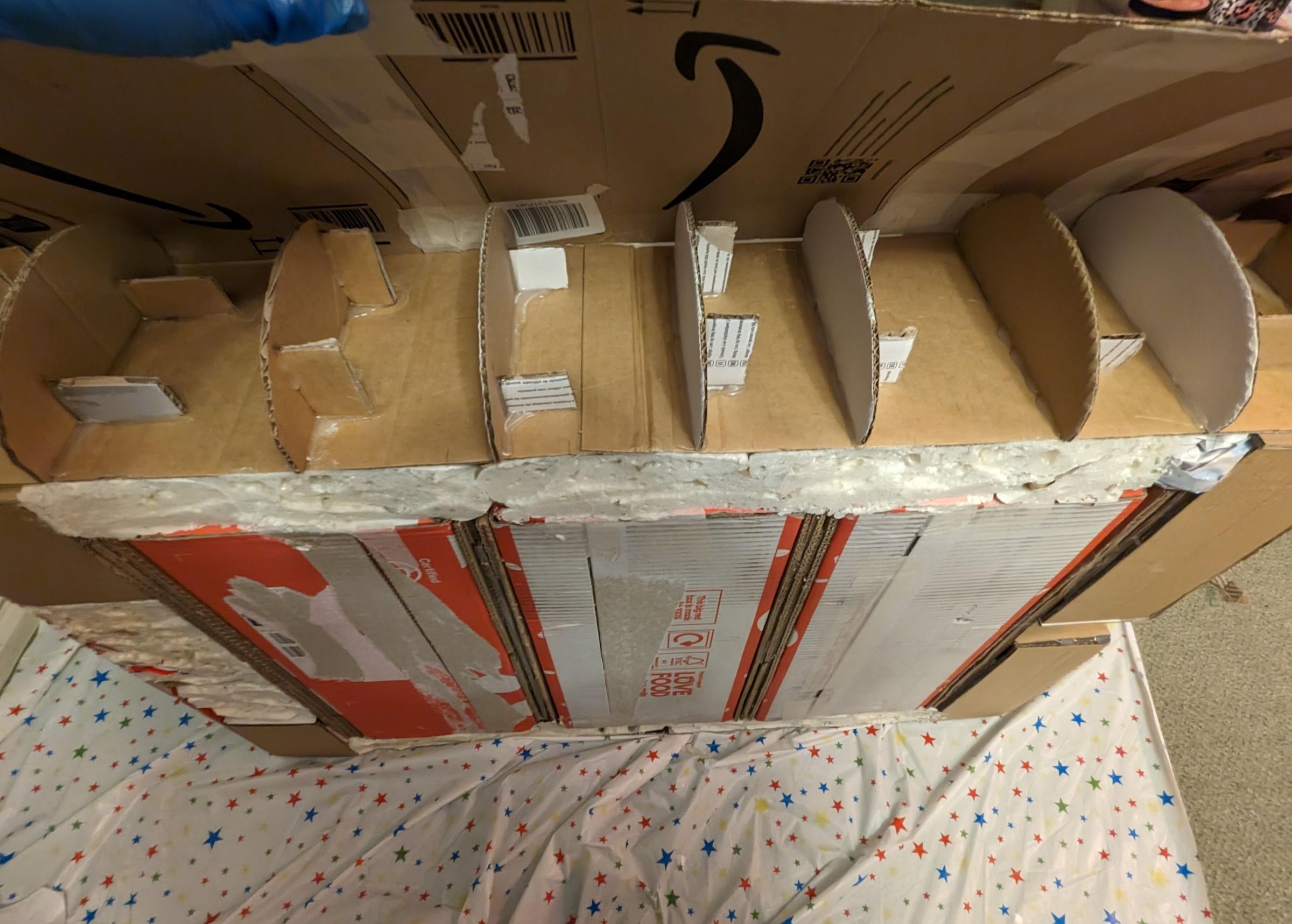 Giant Book- Bookcase (Made Entirely Out of Cardboard) : 14 Steps (with ...