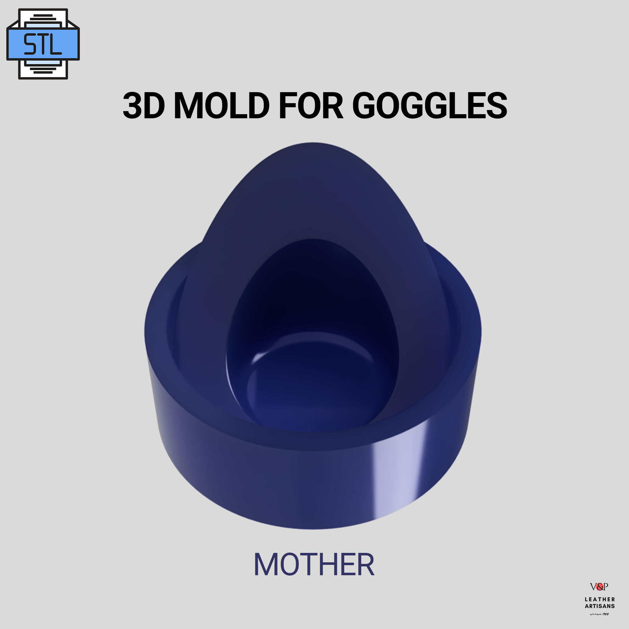 How to Make Leather Goggles With 3D Printed Molds : 16 Steps (with ...