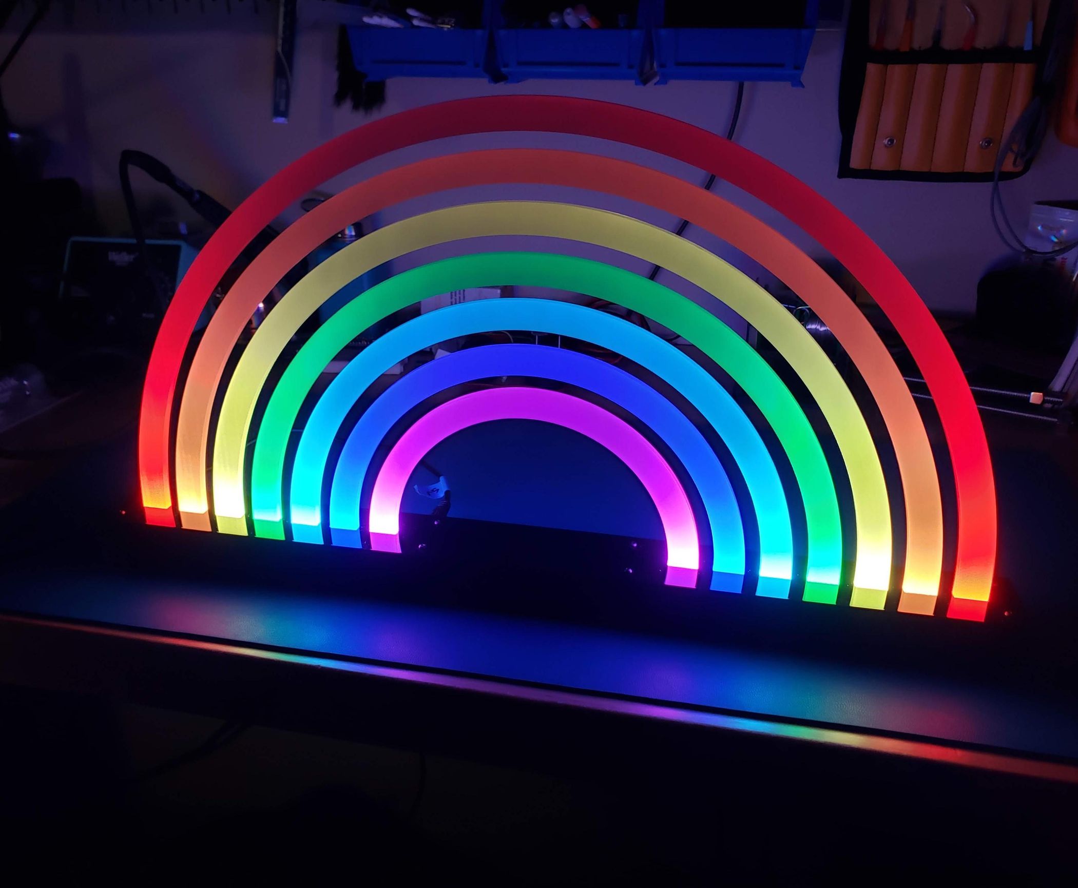 Make an Acrylic Rainbow Light : 16 Steps (with Pictures) - Instructables