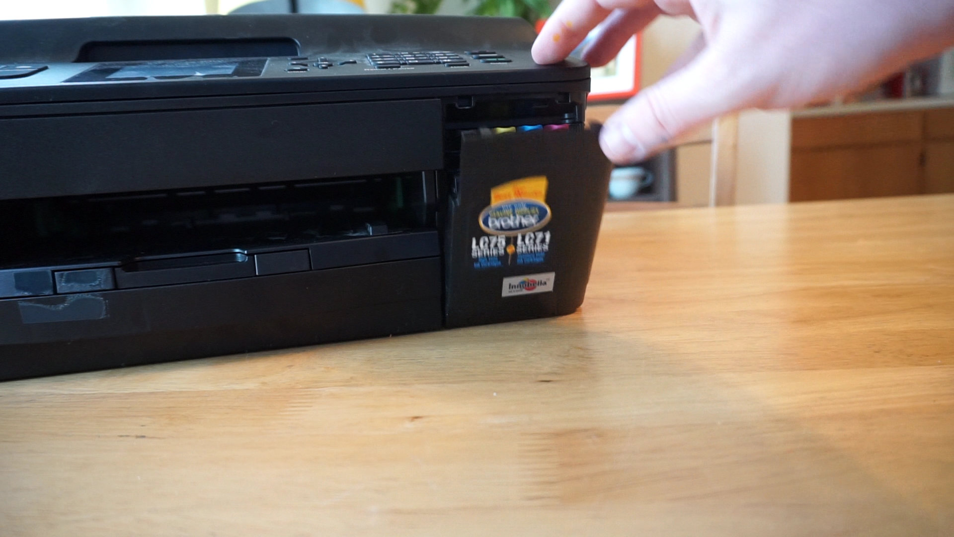 No Color Ink? Print Black and White Anyway - Brother Printer : 4 Steps ...