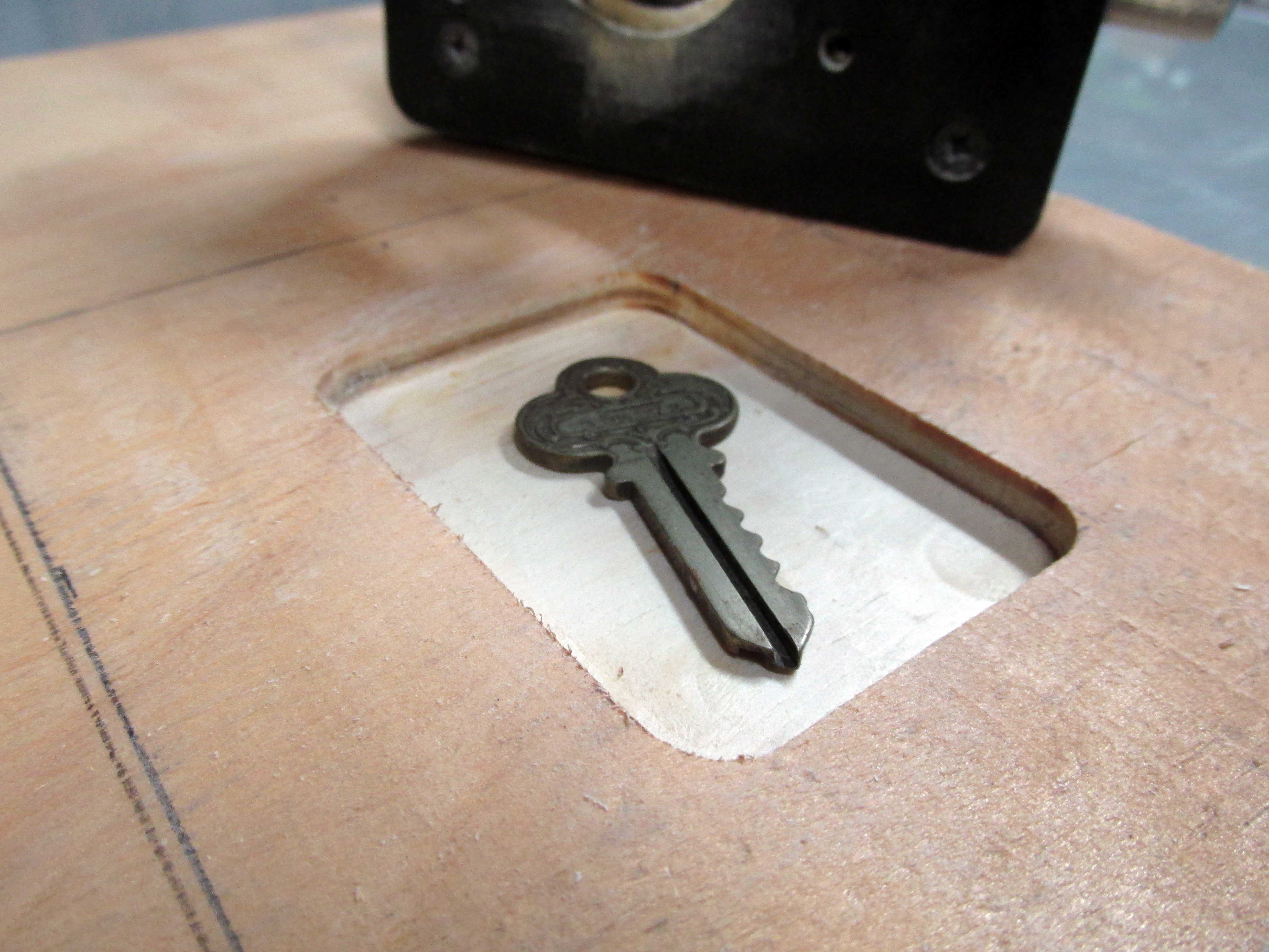 Hand Made Address Plaque With Glowing Numbers & Secret Compartment ...