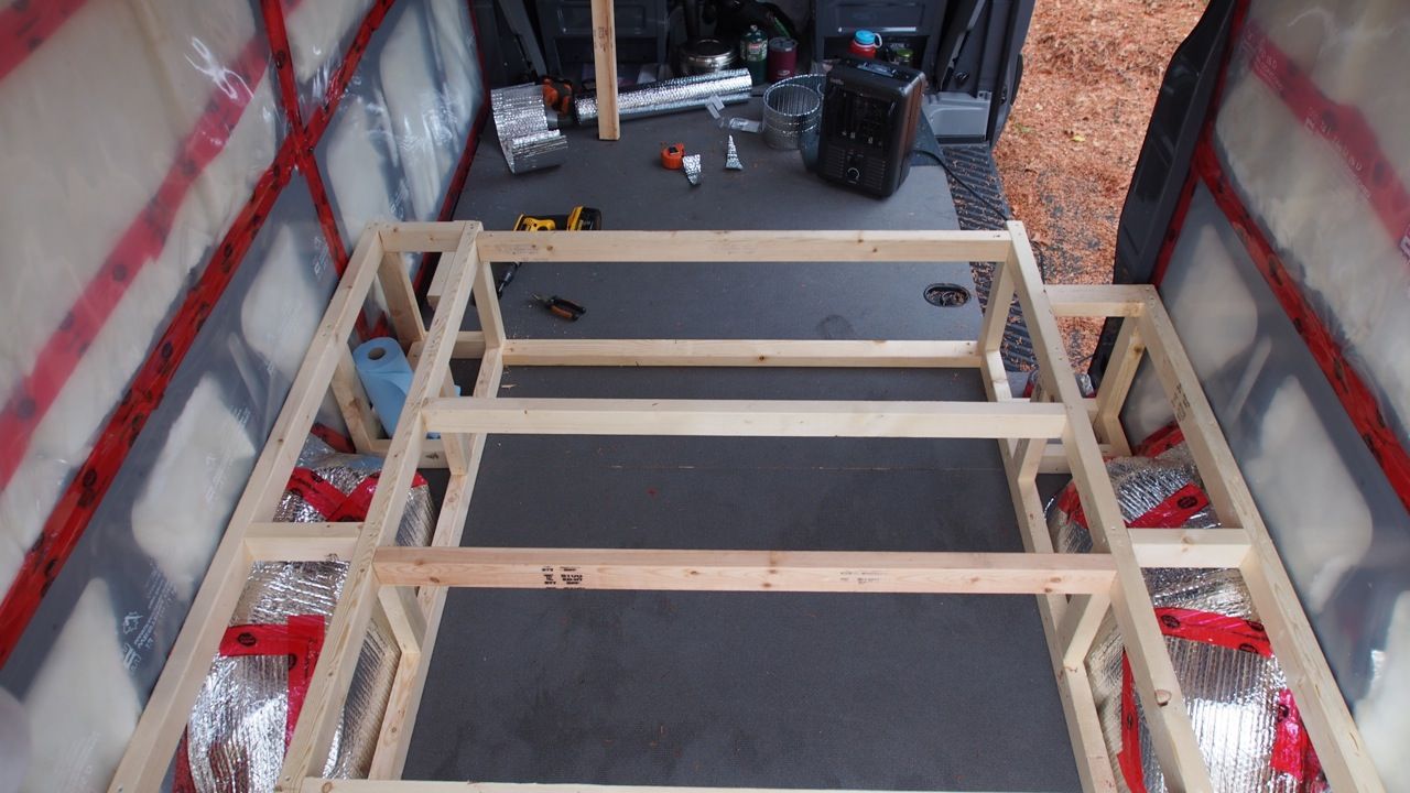 Storage Platform for the Back of Your Camper Van : 9 Steps (with ...