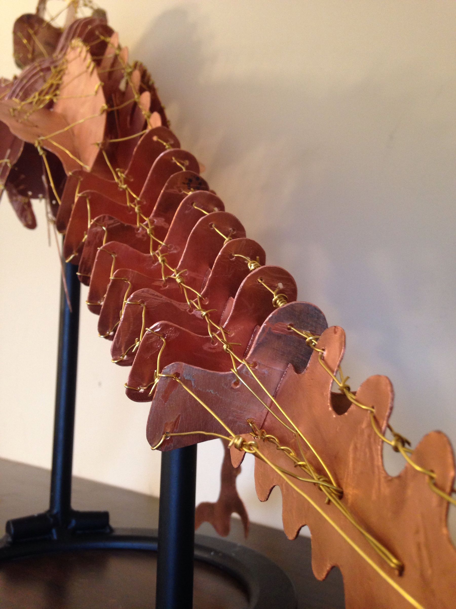 Wire Bound Sheet Metal Dinosaur Skeletons : 11 Steps - Instructables