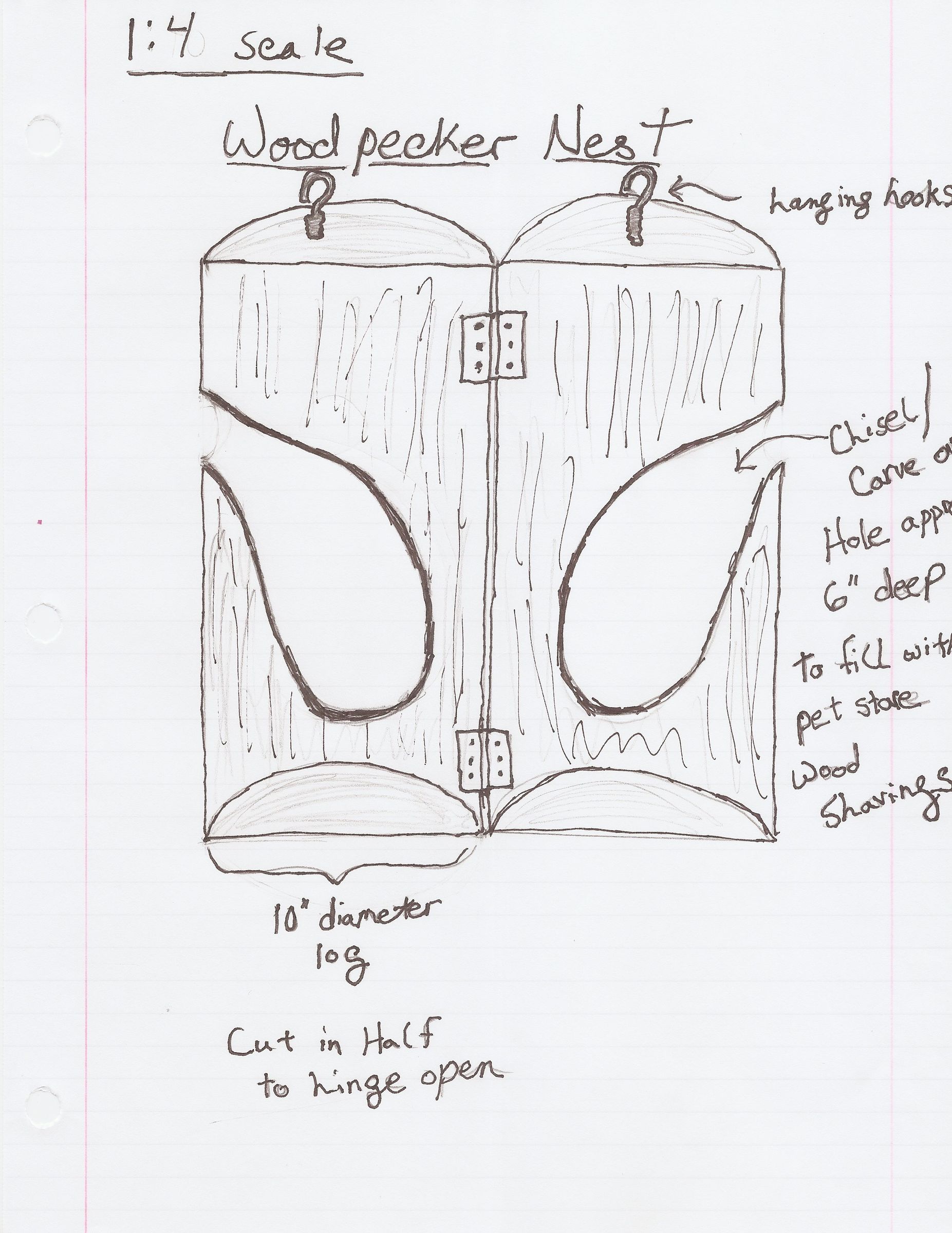 Red-Headed Woodpecker Nesting Box : 7 Steps (with Pictures) - Instructables