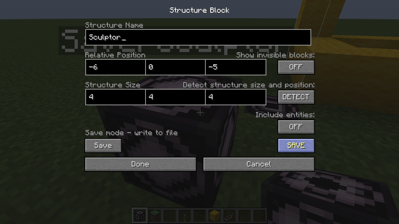 How to Use Structure Blocks for Building : 7 Steps - Instructables